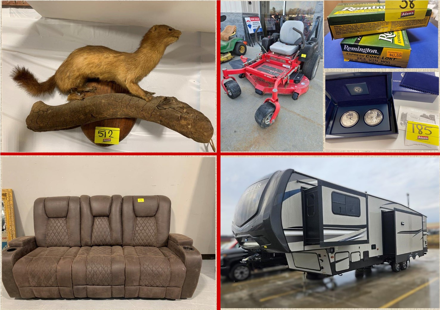 Consignment Auctions - Adam's Auction & Real Estate Services, Inc.